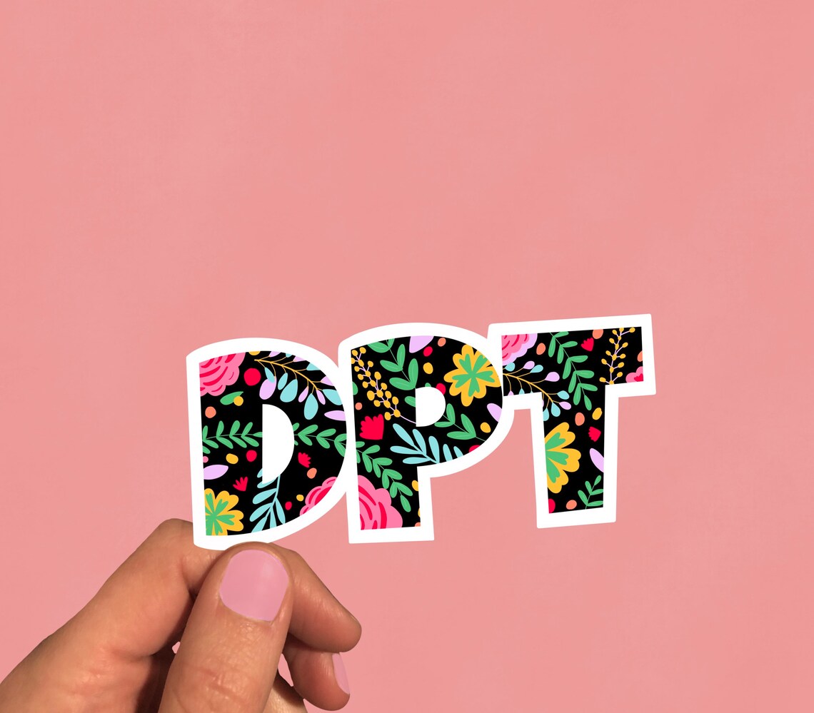 DPT Doctor of Physical Therapy Sticker Physical Therapist - Etsy