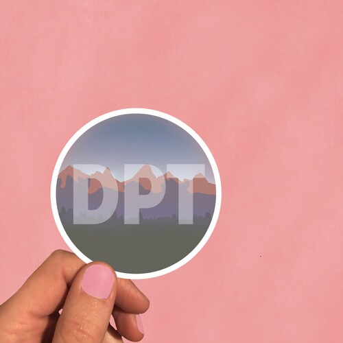 DPT Doctor of Physical Therapy Sticker Physical Therapist - Etsy