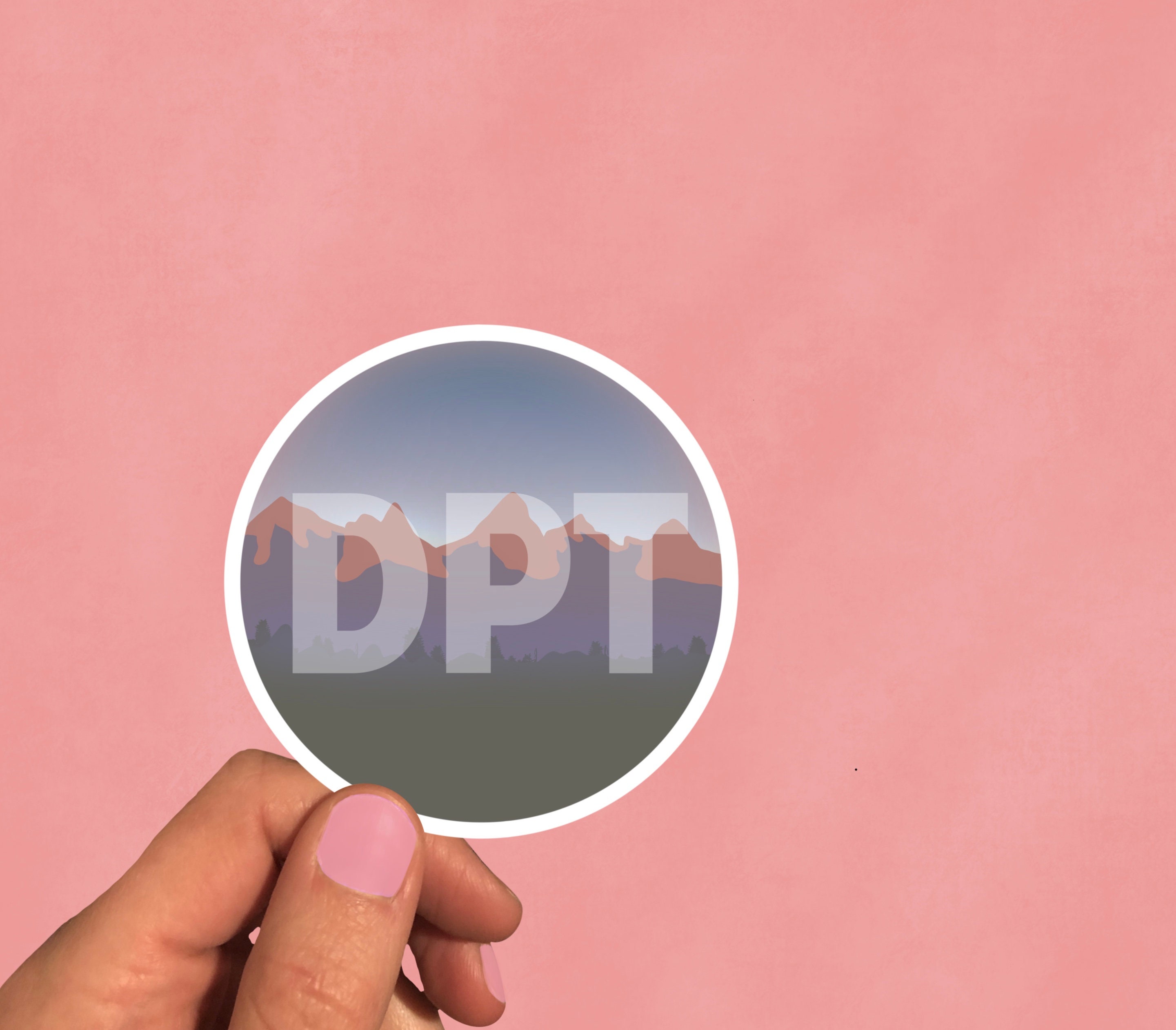 DPT Doctor of Physical Therapy Sticker Physical Therapist - Etsy