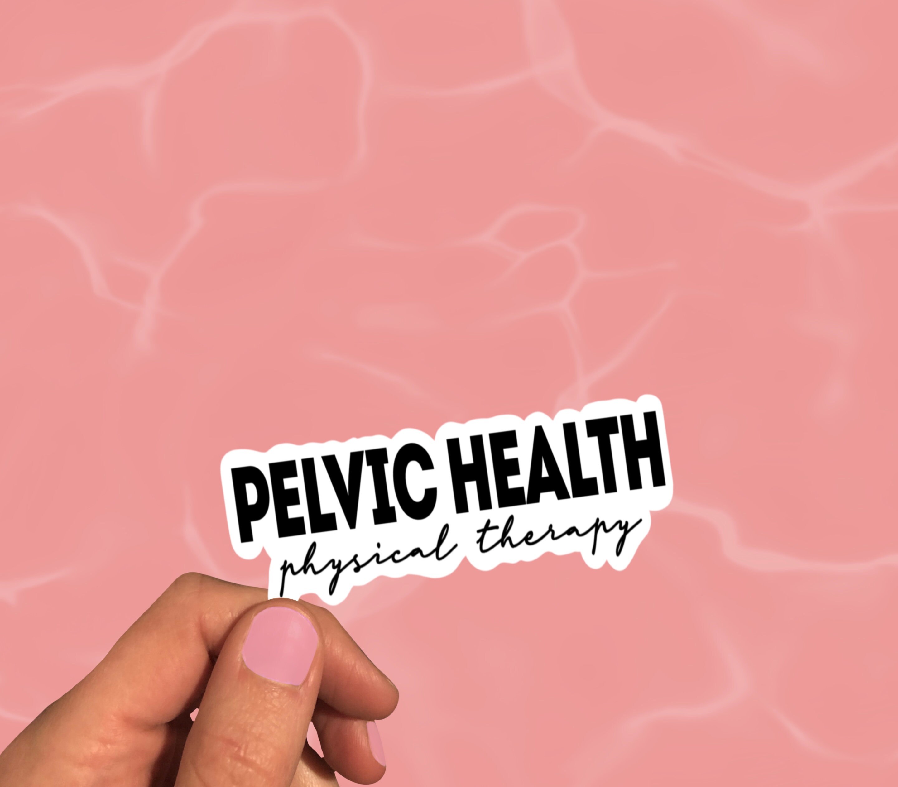 Pelvic Health Physical Therapy Sticker Physical Therapist | Etsy