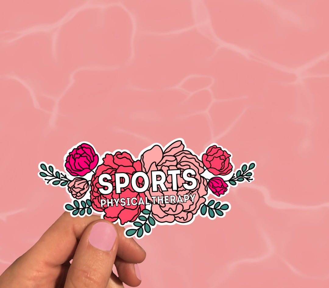 Sports Physical Therapy Sticker, Sports Physical Therapist, DPT Sticker ...