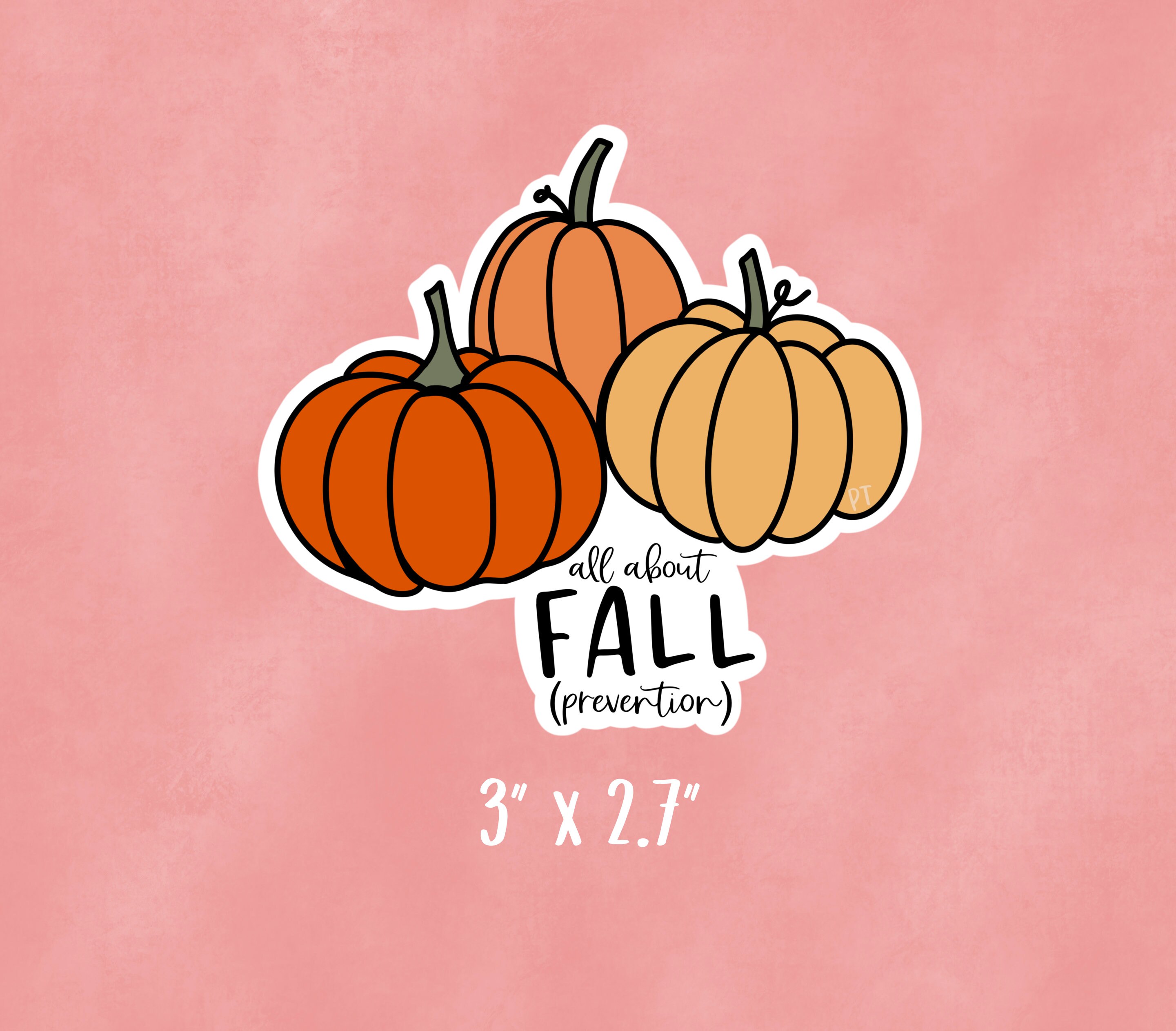 All About Fall Prevention Physical Therapy Sticker Fall Risk - Etsy