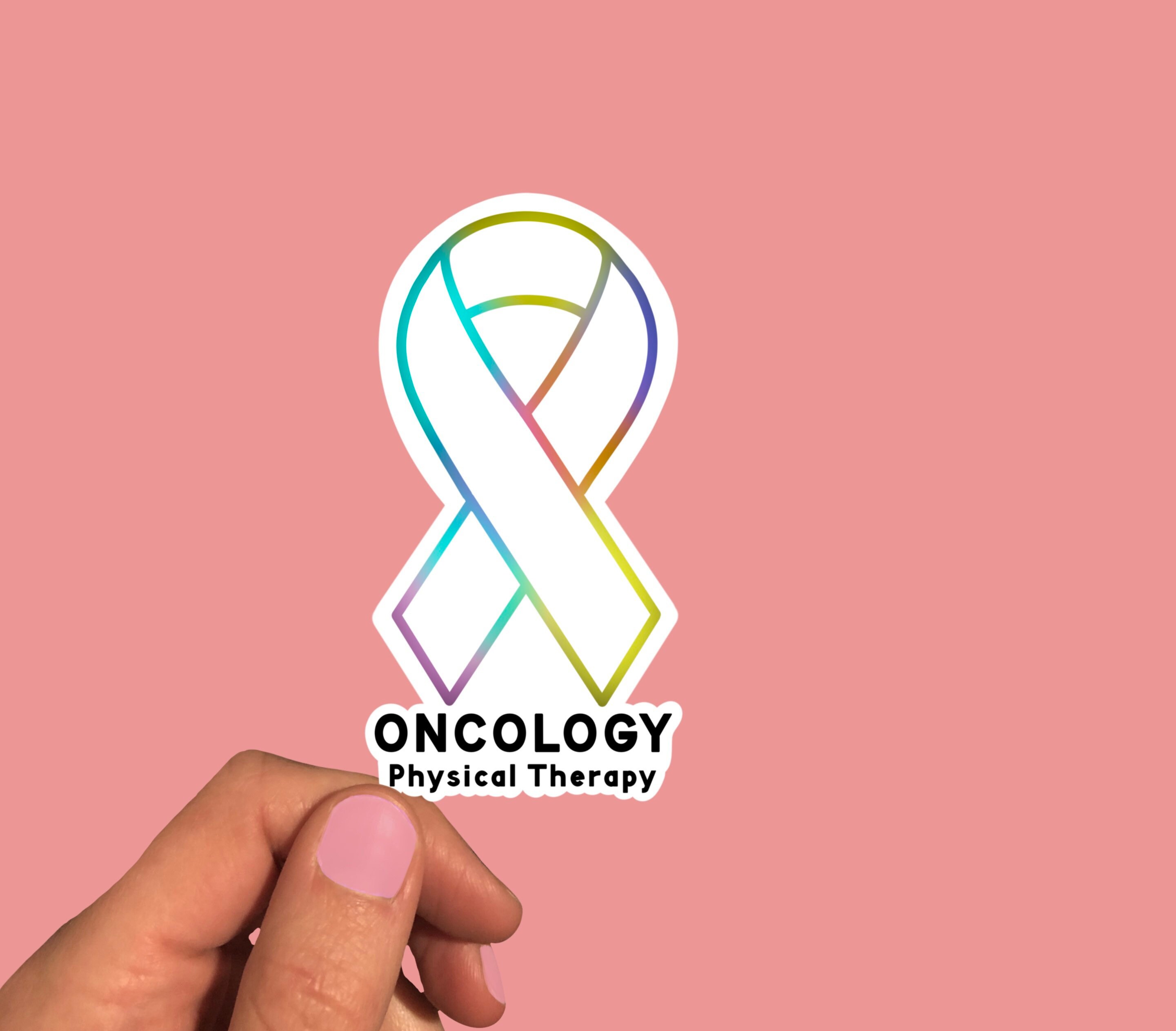 Oncology Physical Therapy Sticker Physical Therapist Die Cut | Etsy