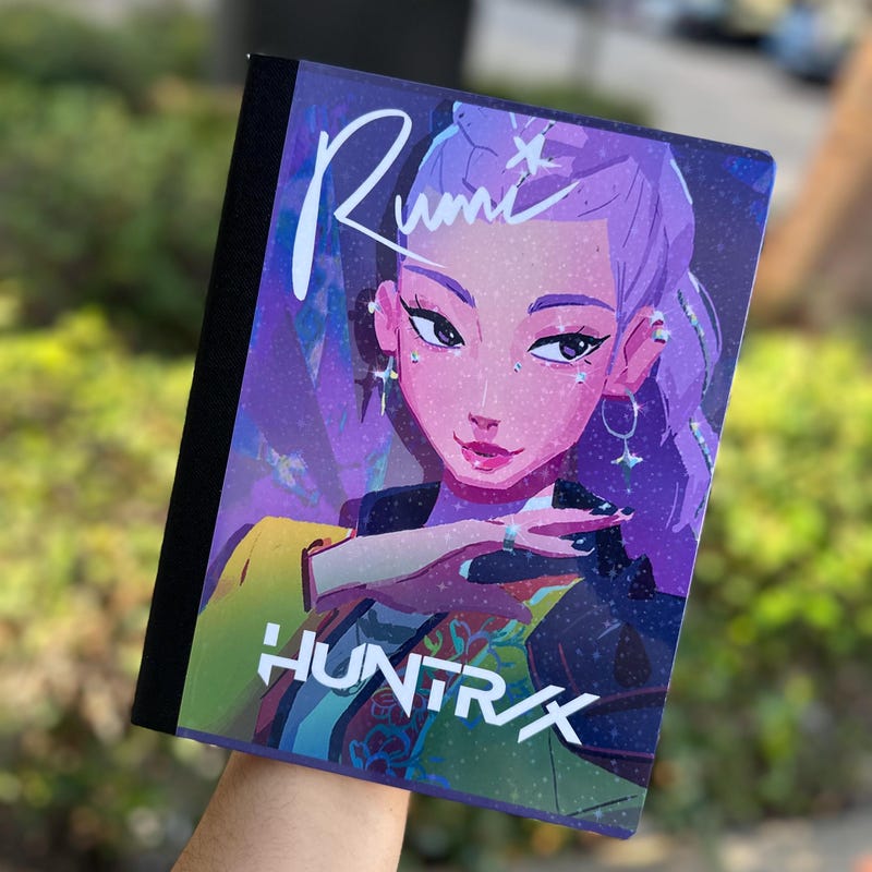 Huntrix Notebook - Etsy