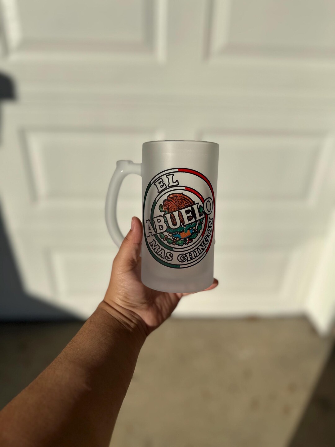 El Abuelo Más Chingón Beer Mug - Etsy