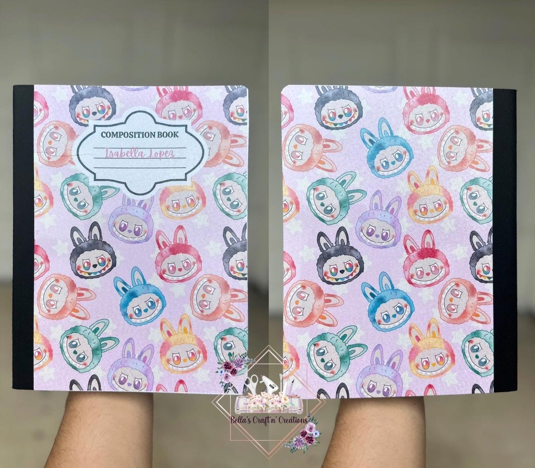 Custom Compostion Notebook - Etsy