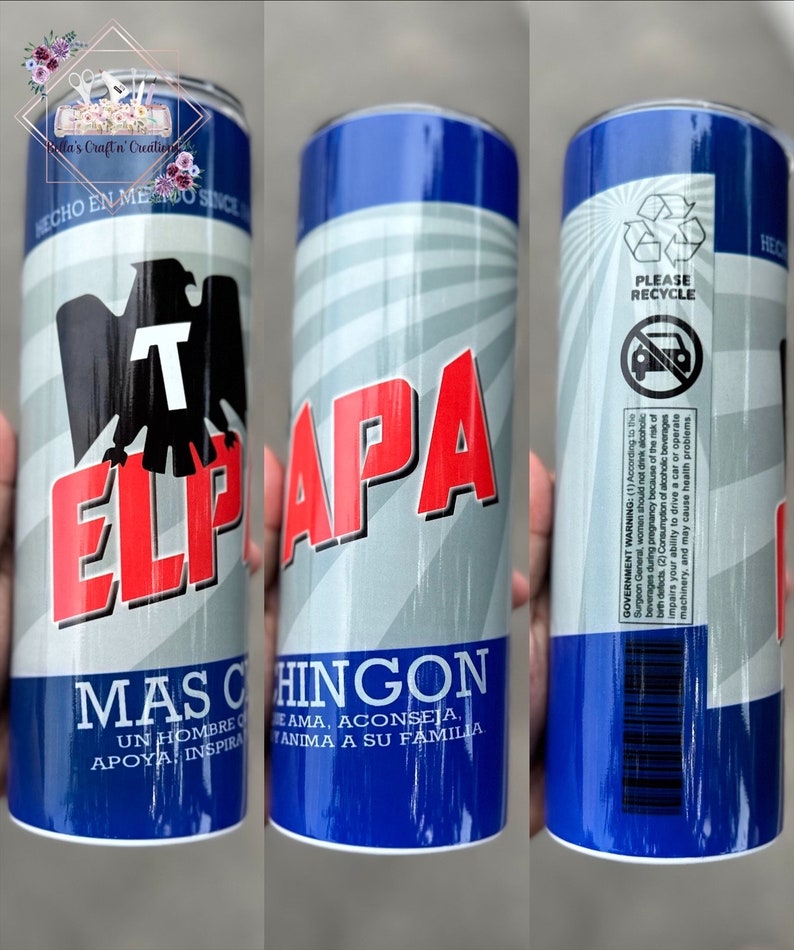Tecate El Papa Mas Chingon Tumbler - Etsy