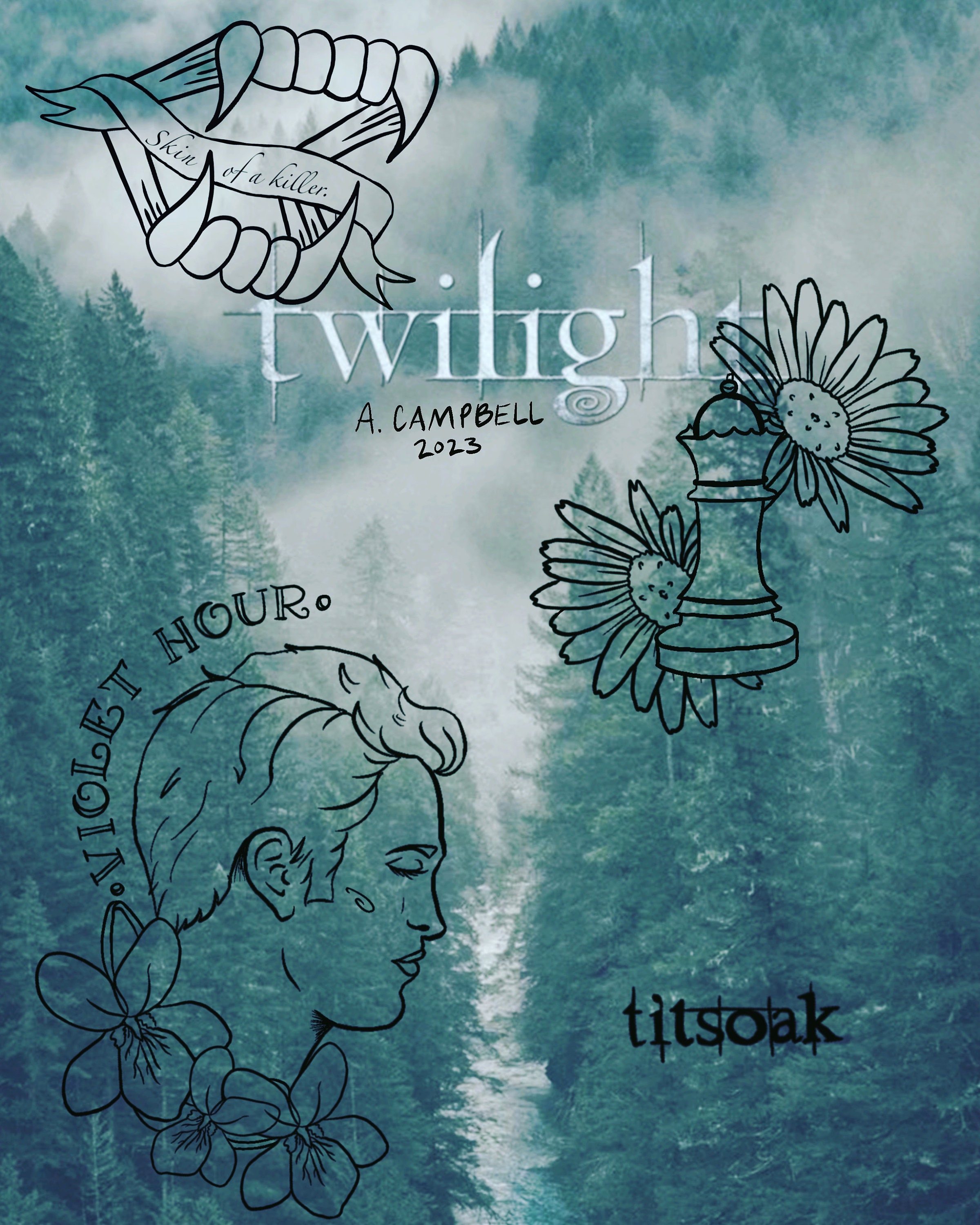 Twilight Flash Sheet Tattoo Pass - Etsy