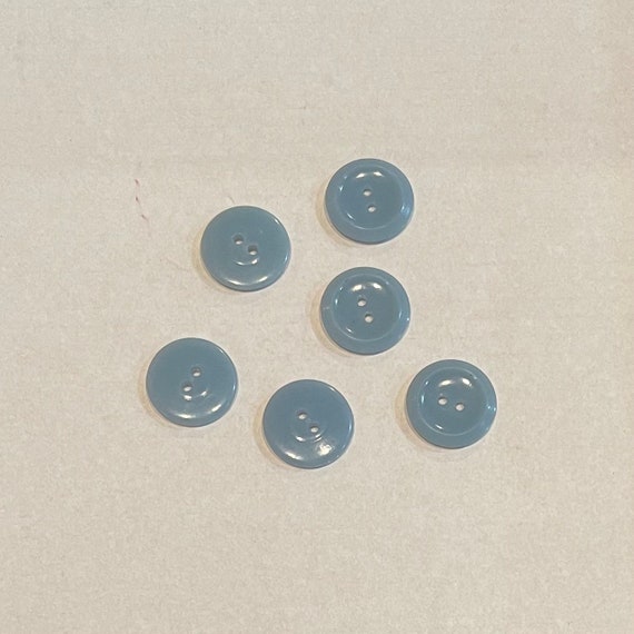 18mm Blue Vintage Buttons Buttons Sewing & Needlecraft Closures ...