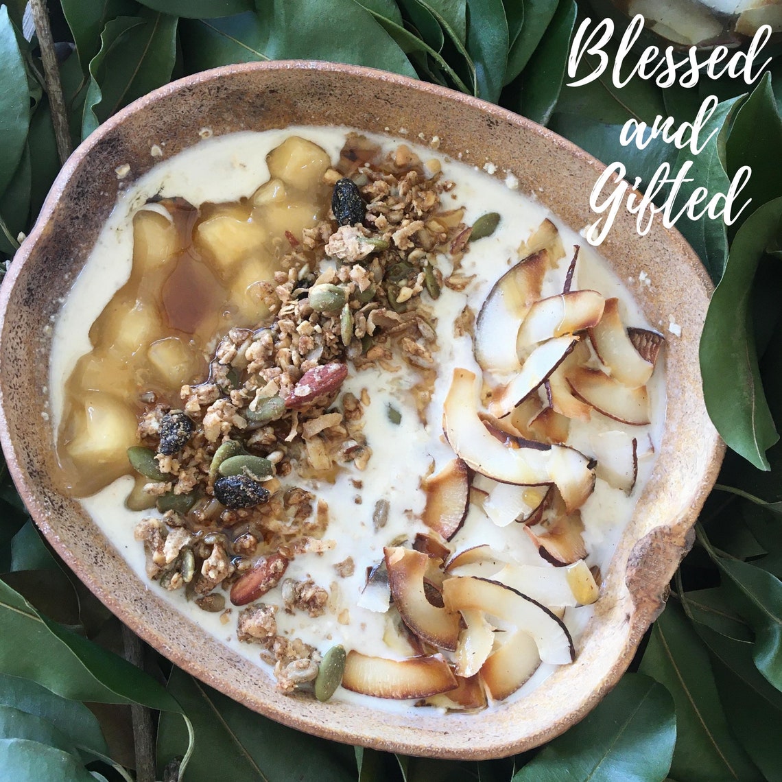 Calabash Bowl Plate, 'lotus Flower', Yoga, Natural Bowl, Eco-friendly ...