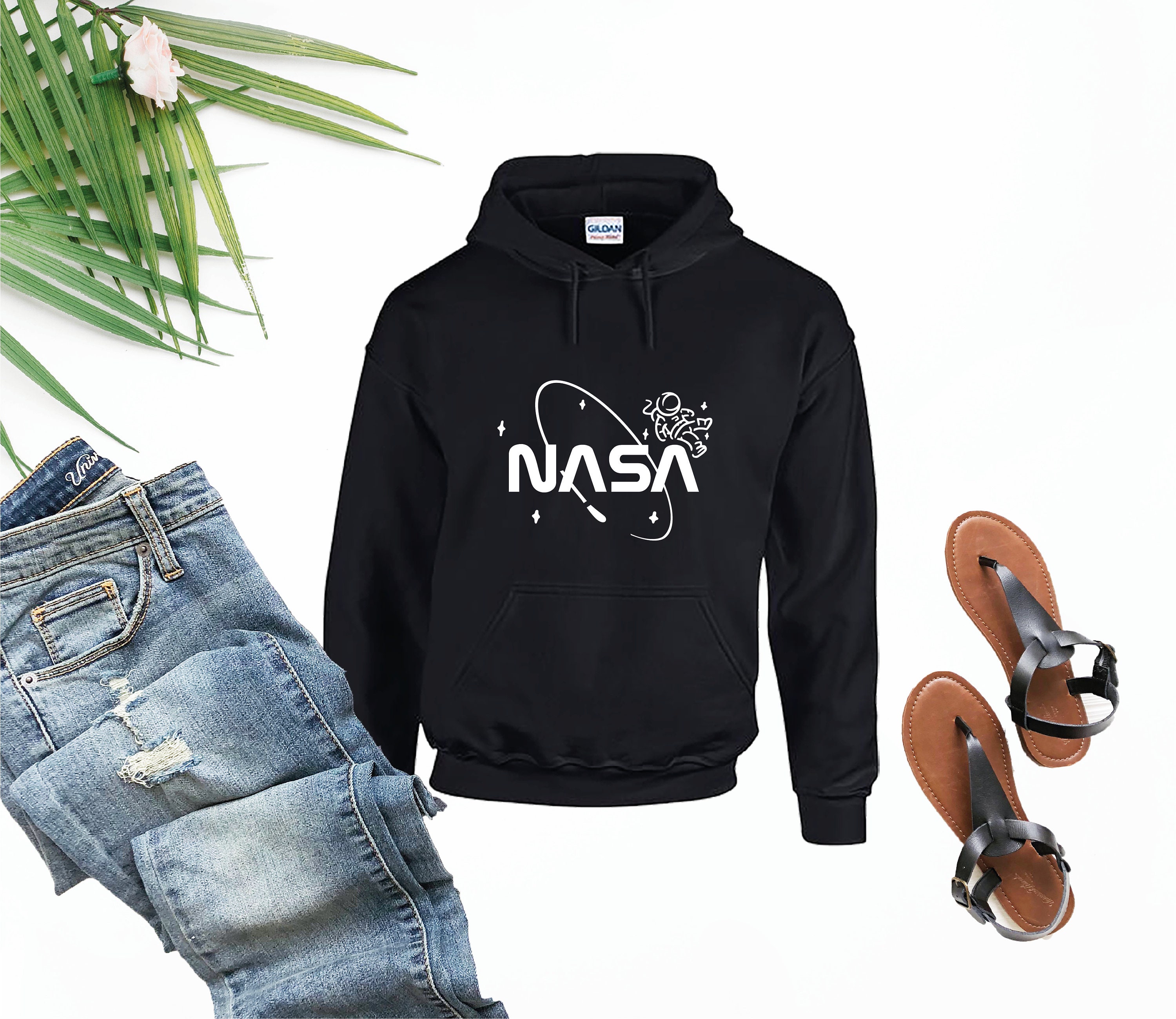 Nasa Hoodie NASA Space Hoodie Space Hoodie Adult Size NASA | Etsy