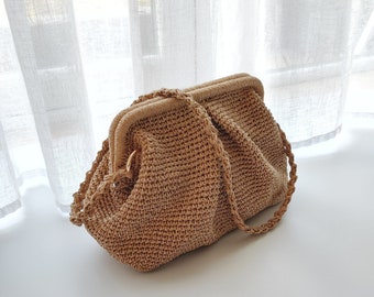 Crochet Dumpling Bag - Etsy