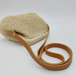 Tan Leather Bag Strap, Genuine Leather Bag Shoulder Strap, Replacement ...