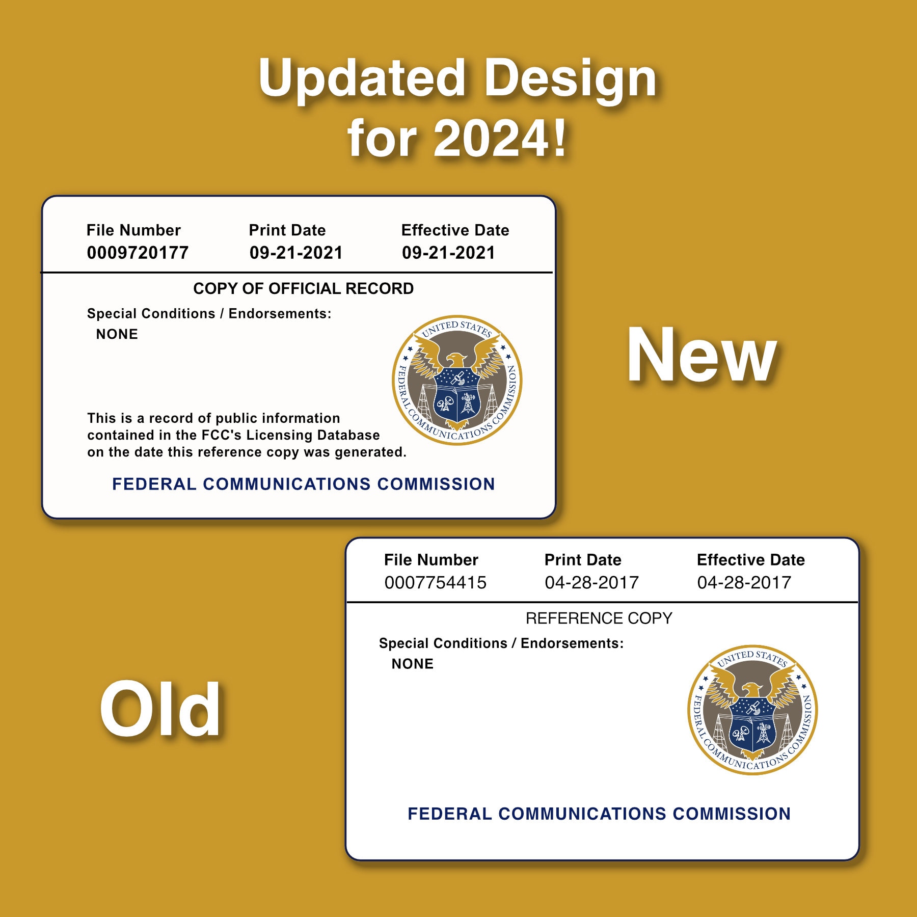 Full Color Ham Radio FCC License Wallet Card Plastic Wallet Card PVC - Etsy