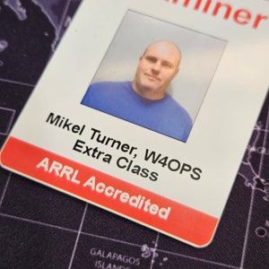 Amateur Radio, Volunteer Examiner ID Card - Plastic Wallet Card (PVC ...