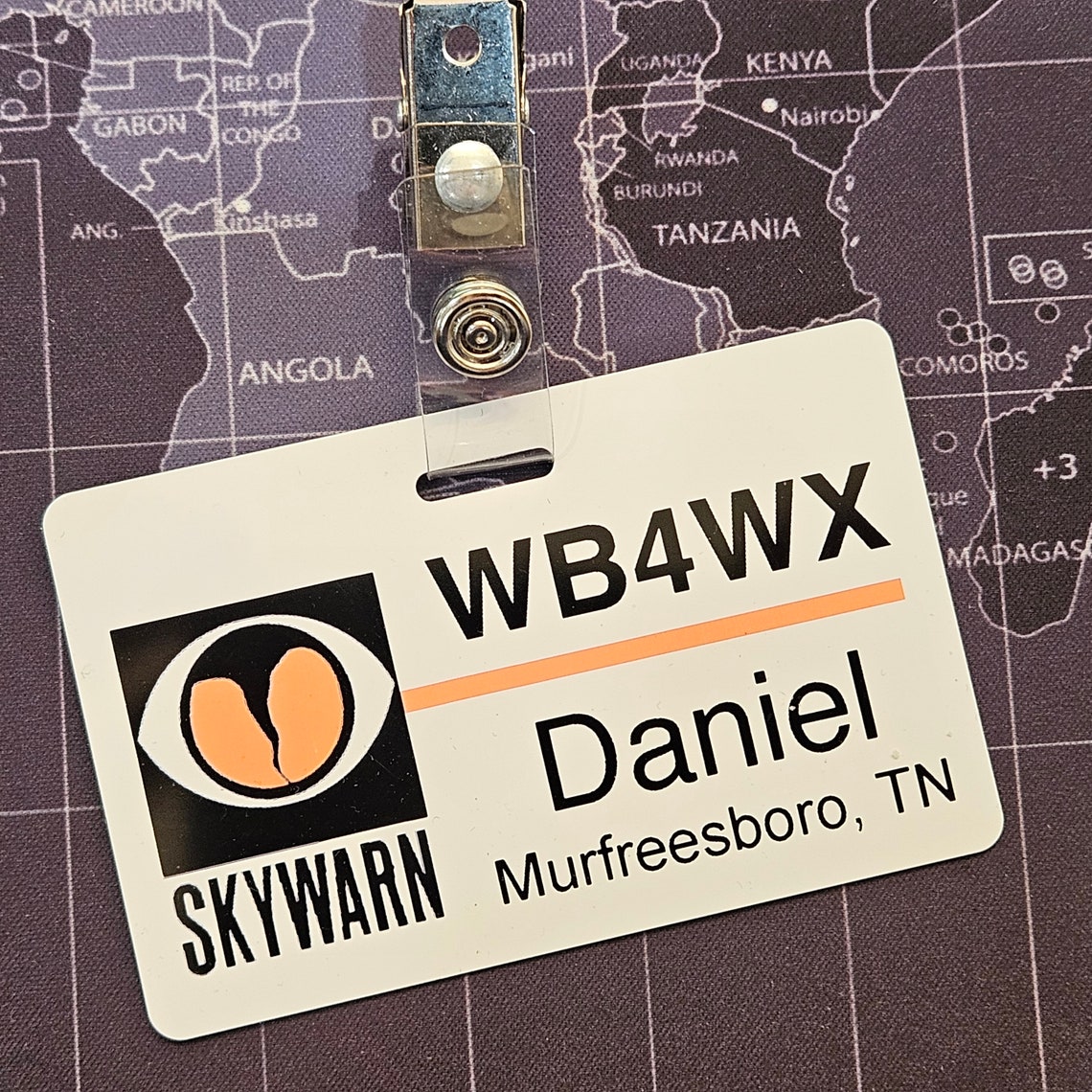 Skywarn Ham Radio Call Sign Badge, Amateur Radio Badge, Amateur Radio ...