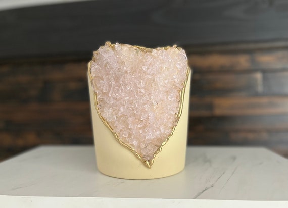 6 Inch Pot Geode Pot Geode Planter Pink Geode Pink Pot - Etsy