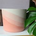 8 Inch Pink Pot - Salmon Pink - Large Pot - Concrete Pot - Cylinder Pot ...