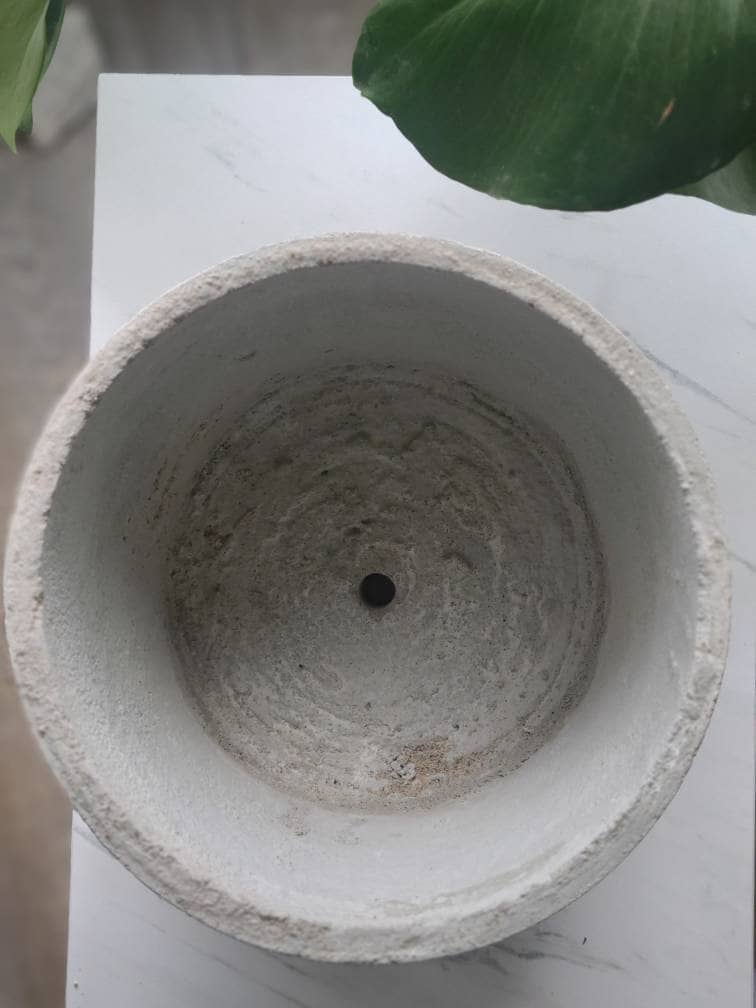 8 Inch Planter Concrete Pot Terracotta Pot Modern - Etsy