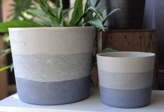 10 Inch Pot Large Planter Large Cylinder Plant Pot - Etsy