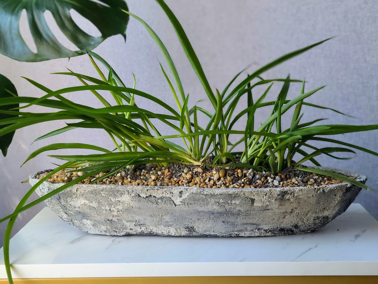 10 Inch Planter - Boat Planter -vesssel Planter - Moss Garden - Cast ...