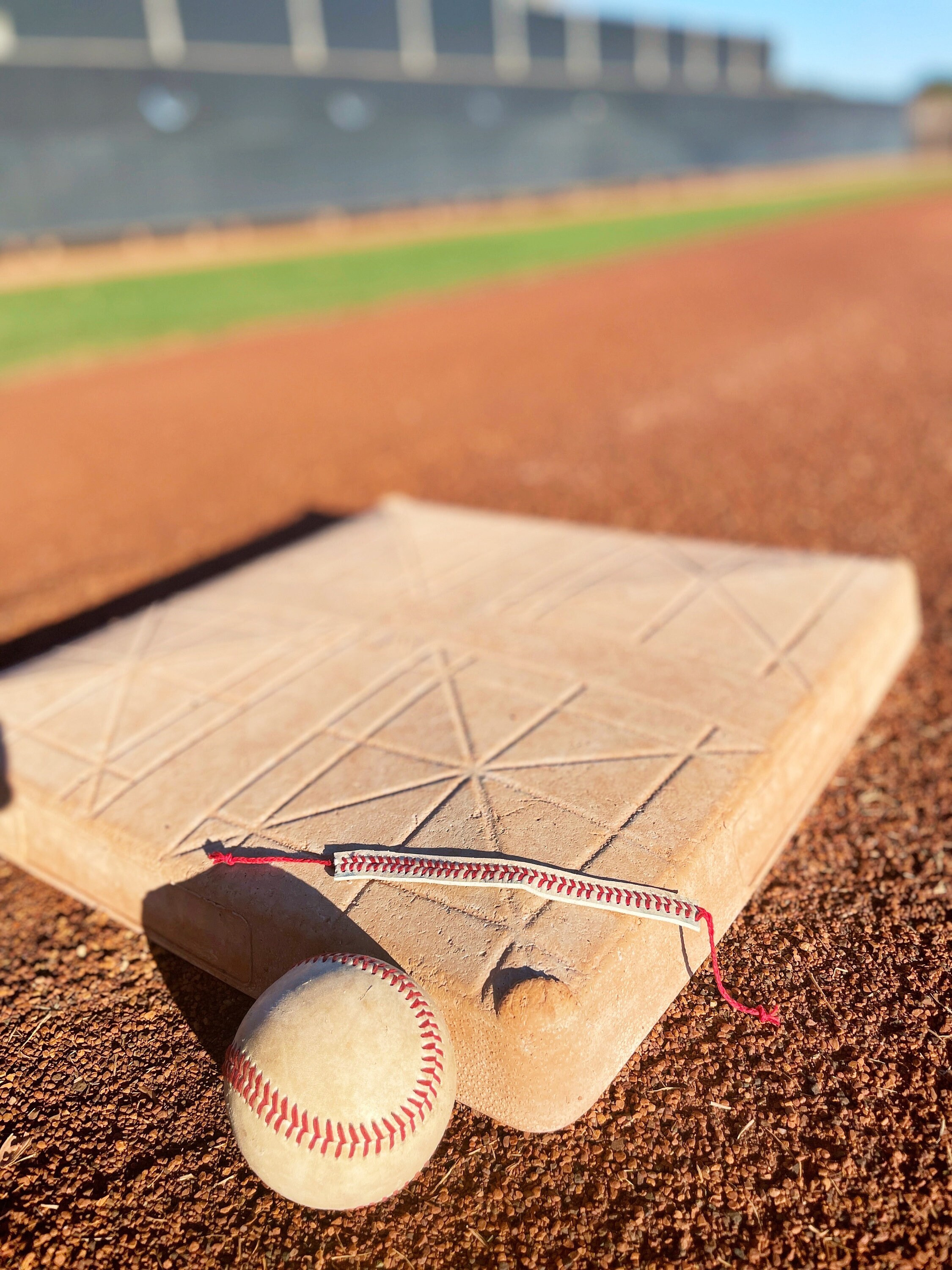 Upcycled Baseball Seam Bracelet, Tie-on Sports Jewelry - Etsy