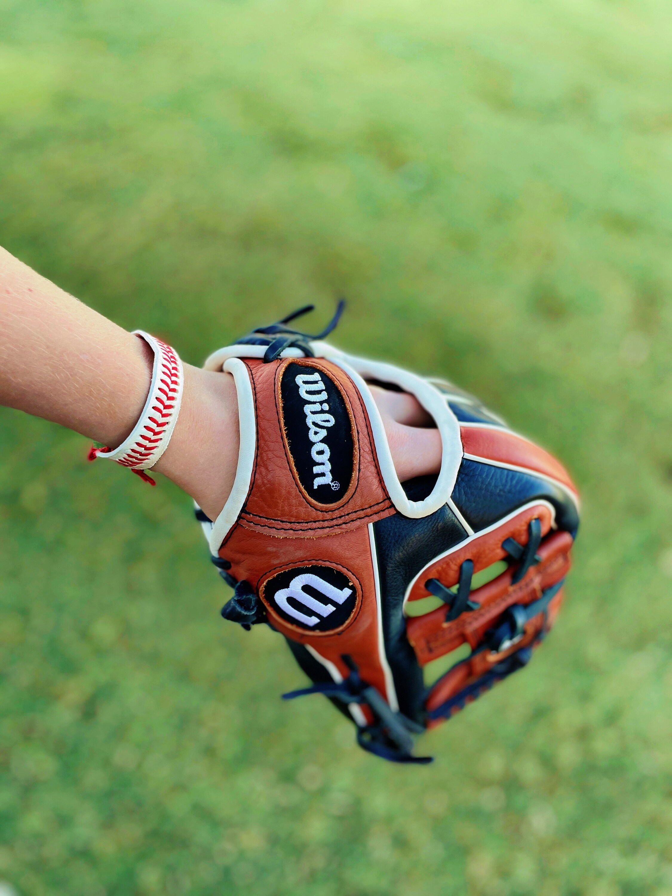 Upcycled Baseball Seam Bracelet, Tie-on Sports Jewelry - Etsy