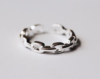 Chain Knuckle Ring - Etsy