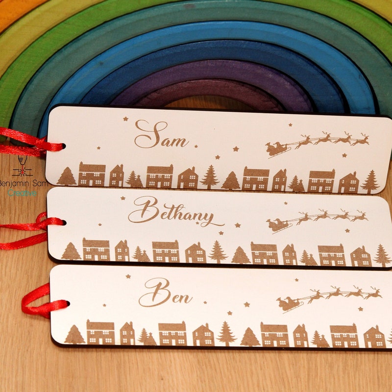 Wooden Bookmarks for Class - Etsy UK