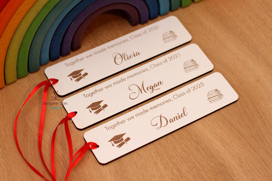 School Leavers Bookmarks Set, Gifts for Students,whole Class Gifts From ...