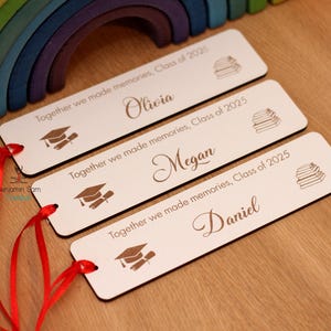 School Leavers Bookmarks Set, Gifts for Students,whole Class Gifts From ...