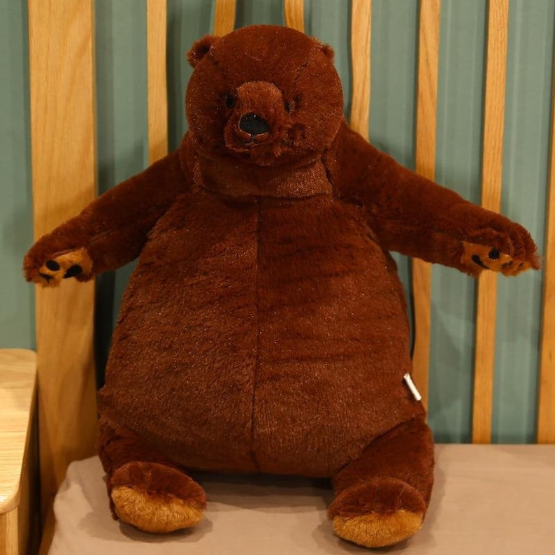 Brown Bear Soft Stuffed Animal Plush Toys 406080100cm Sizes Toys ...