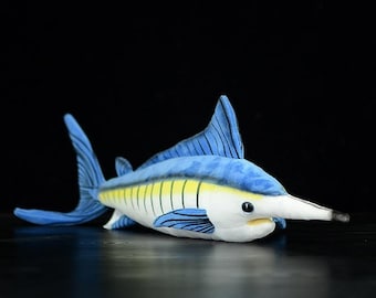 Blue Fish Toy | Etsy