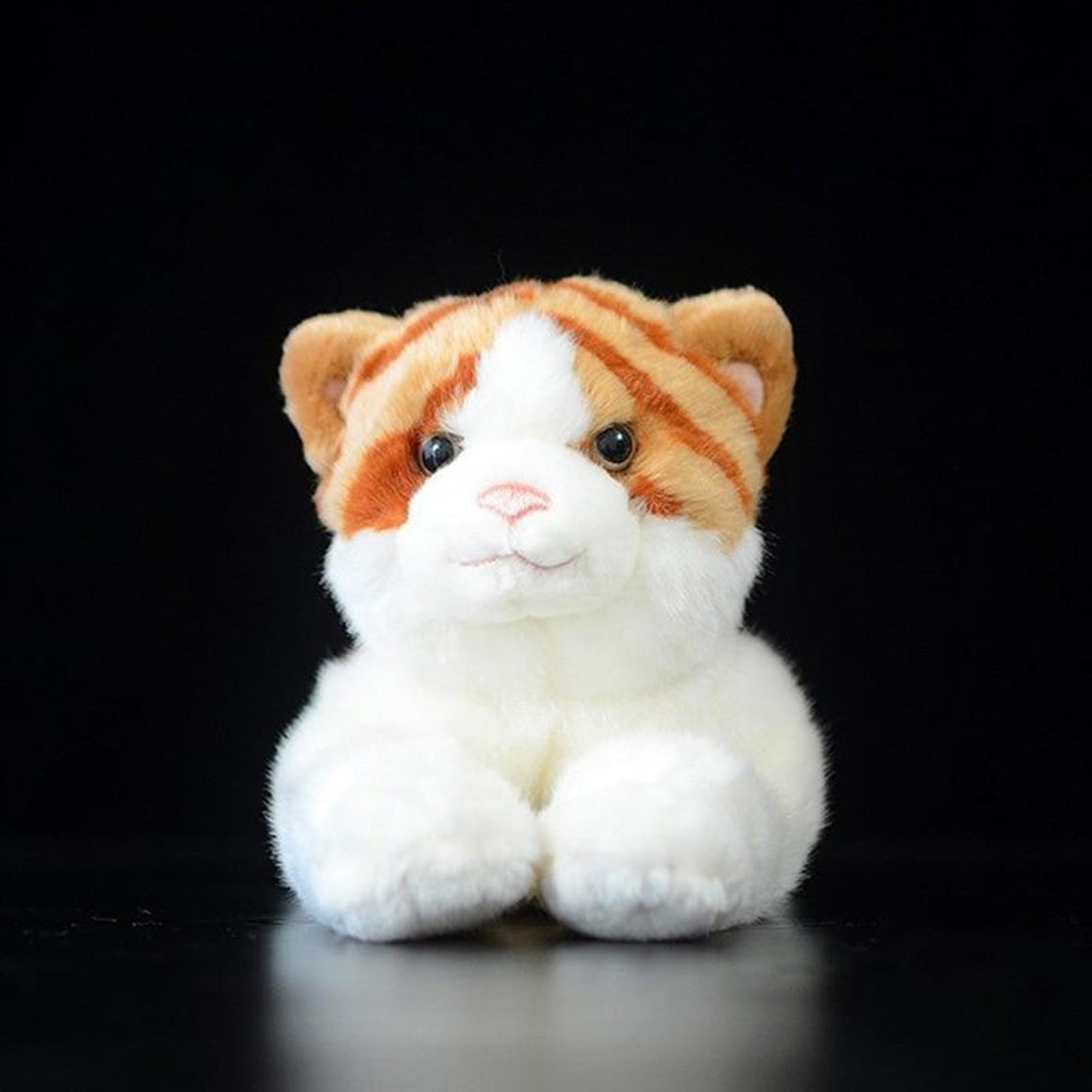 Tabby Cat Soft Stuffed Animal Plush Toys 37cm 14.5 Inches | Etsy