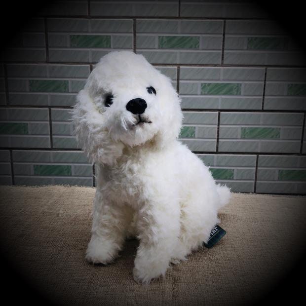 Poodle Dog Plush Toy Soft Stuffed Poodle Dog Animal Toy | Etsy