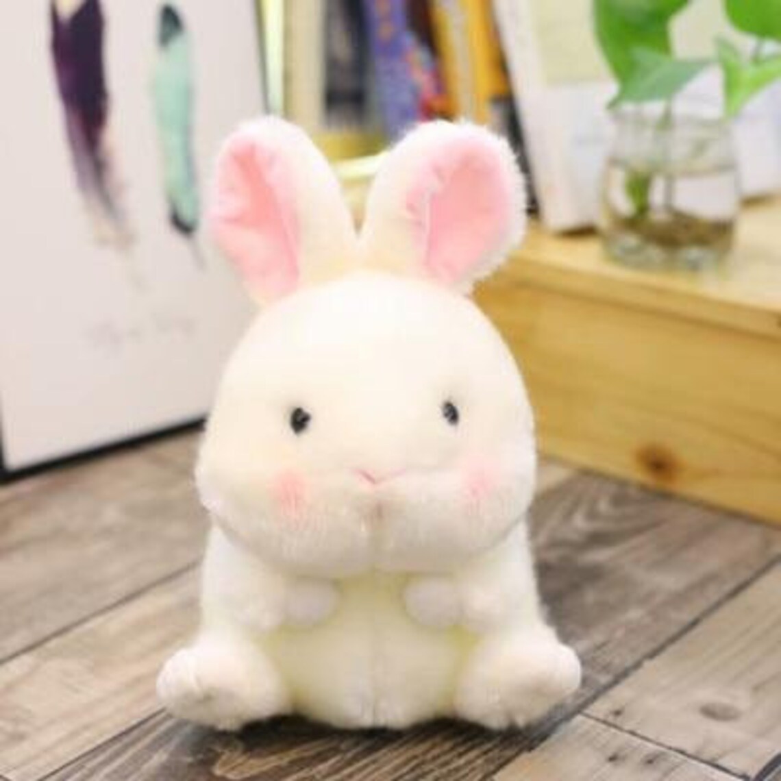 White Rabbit Plush Toy 20cm 8 Inches | Etsy
