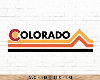 Colorado State Svg | Etsy