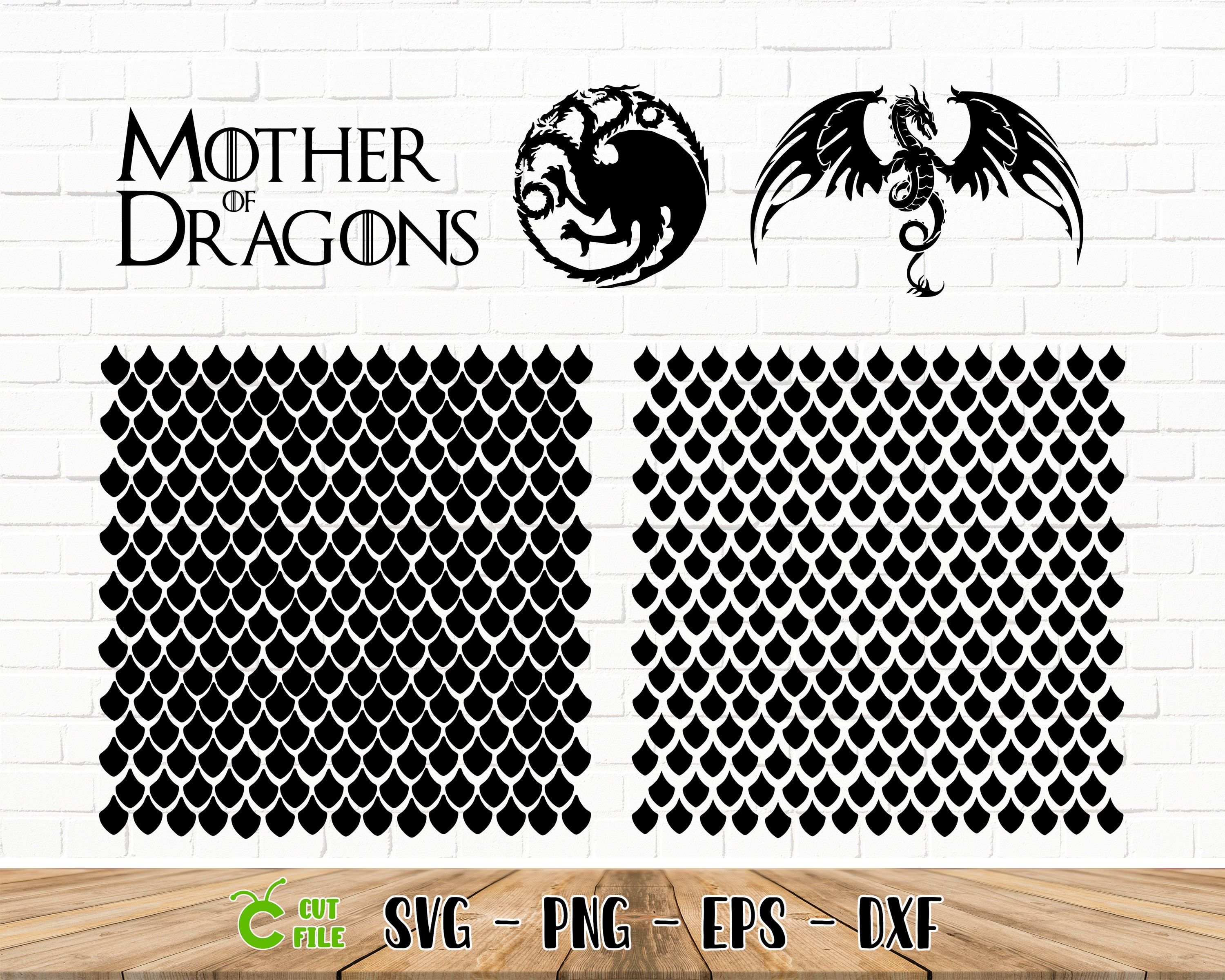 Dragon Scales SVG / Dragons / Cricut Design / Png / Dxf / Eps - Etsy