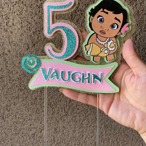 Moana Cake Topper - Etsy