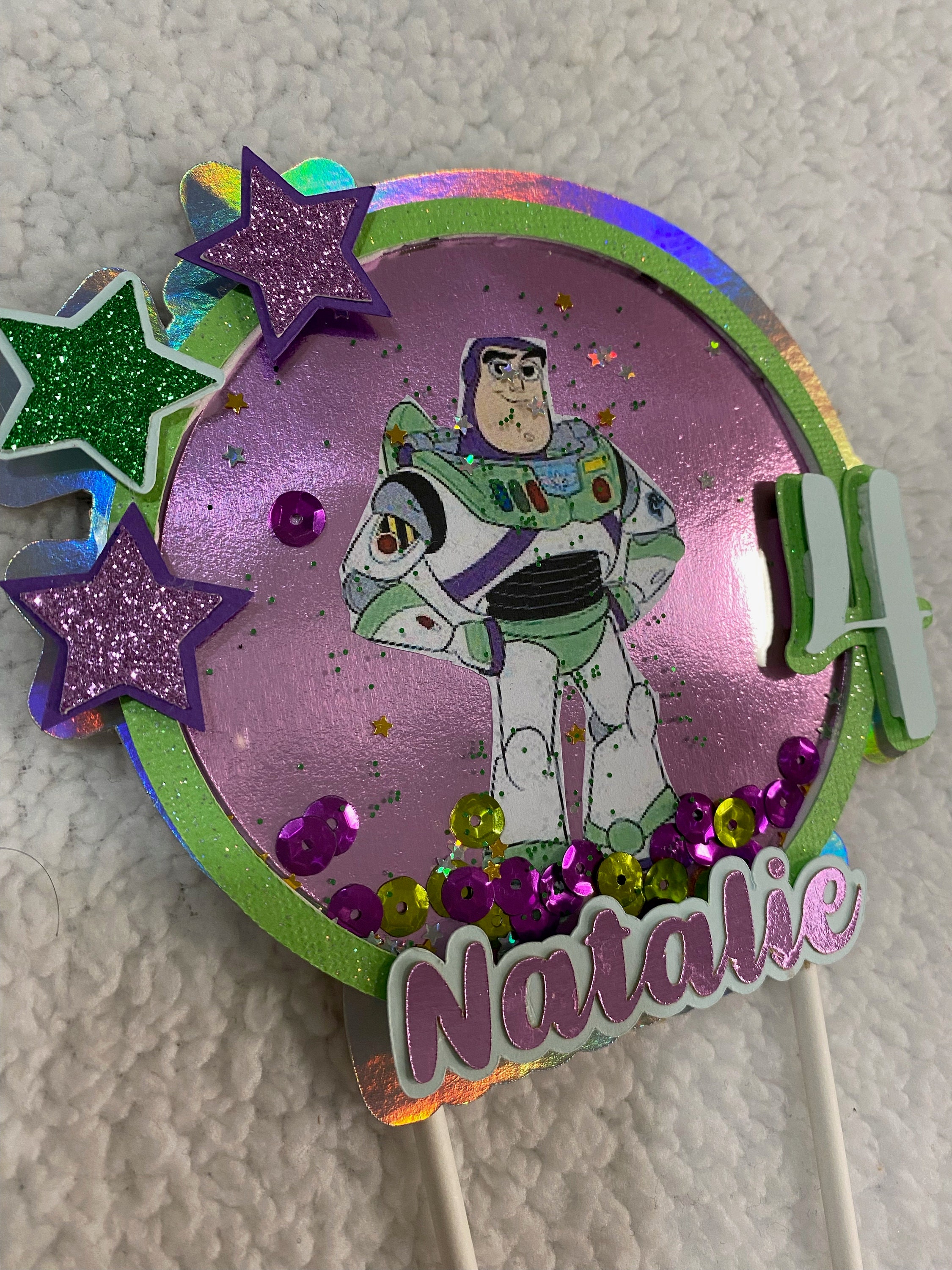 Buzz Lightyear Cake Topper - Etsy