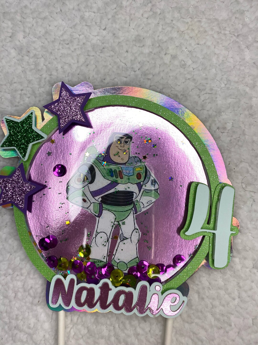 Buzz Lightyear Cake Topper - Etsy
