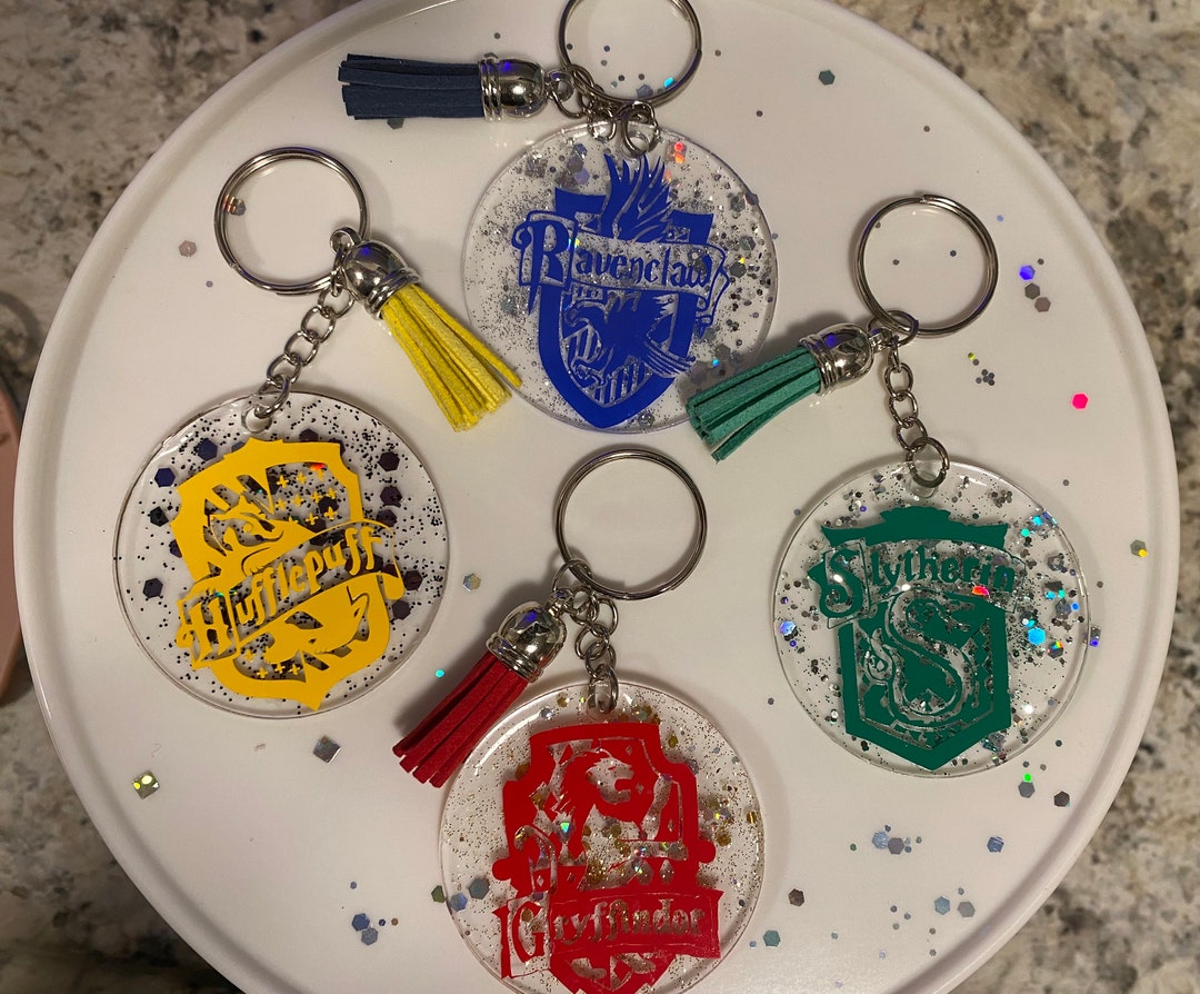 Wizard House Keychains - Etsy