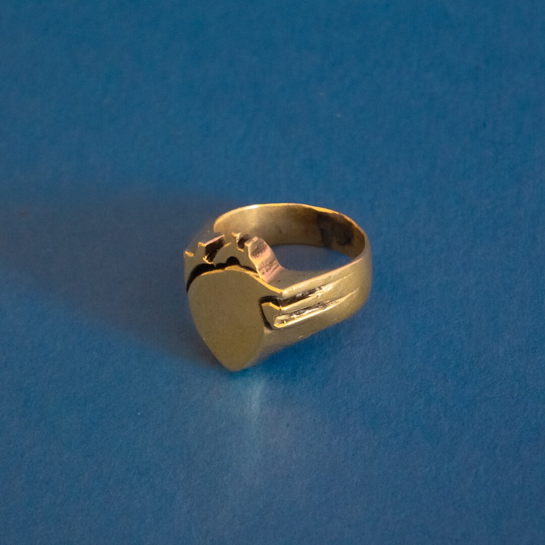 Anatomical Heart Ring - Etsy