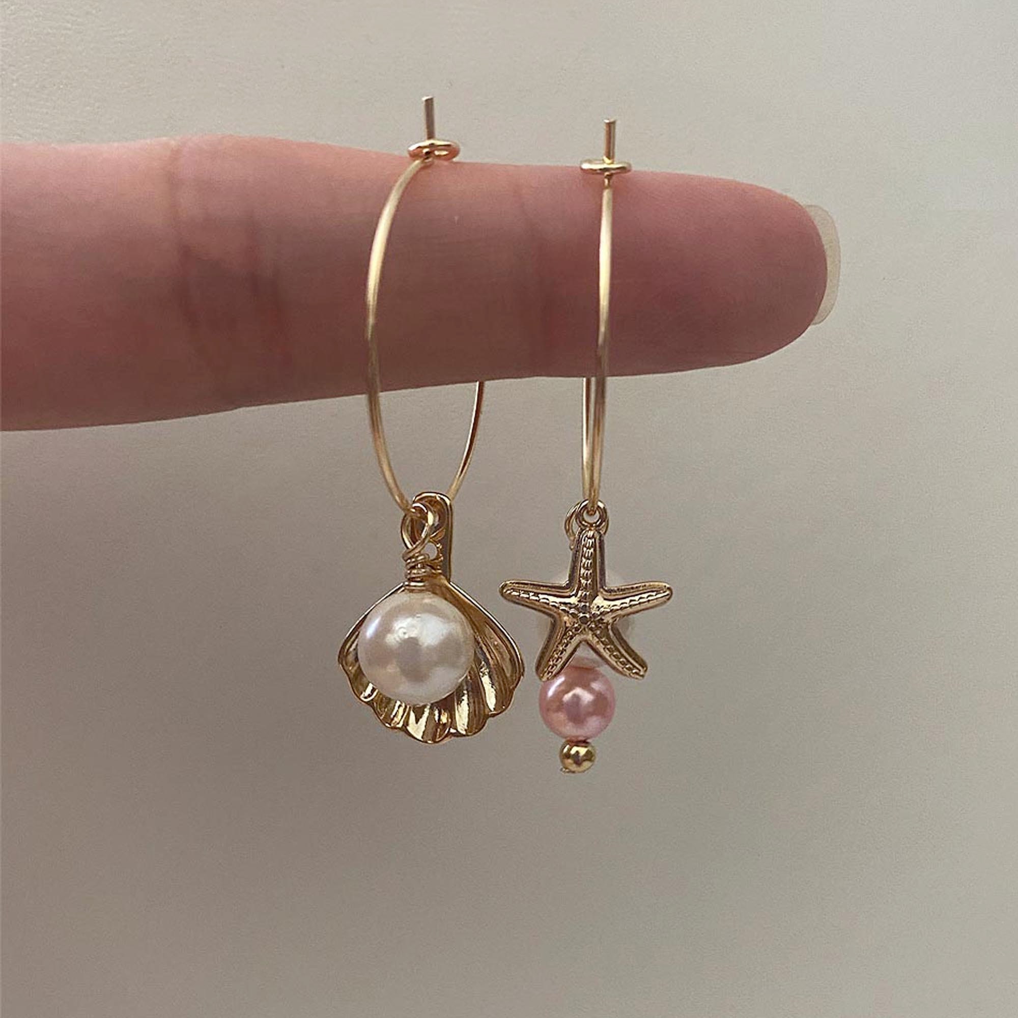 Mermaid Freshwater Pearl Necklace Bracelet Ring - Etsy