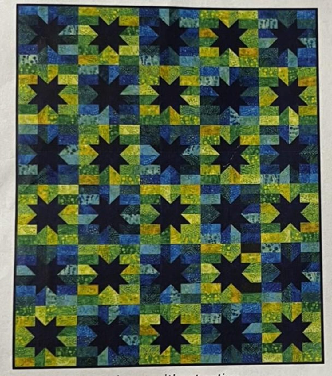 Dottie Batiks Little Lights Quilt Kit (60 X 72 Inches) - Includes Free ...