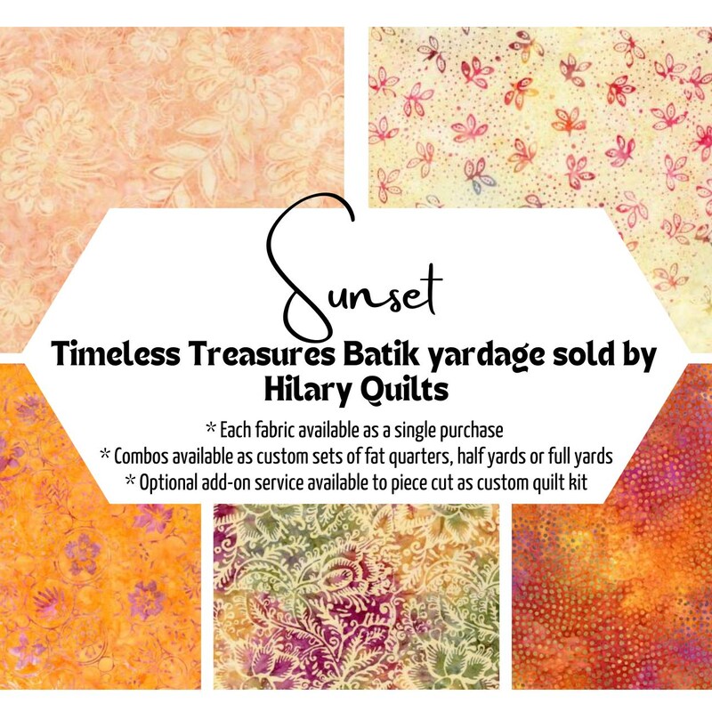Sunset Fabric - Etsy