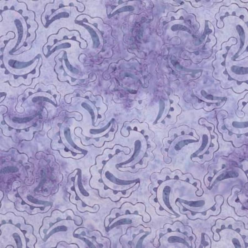 Violet Crush Light Purple Batik Fabric - Wilmington Batiks Hand-dyed ...