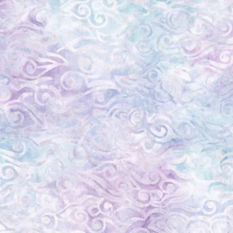 Violet Crush Light Purple Batik Fabric - Wilmington Batiks Hand-dyed ...