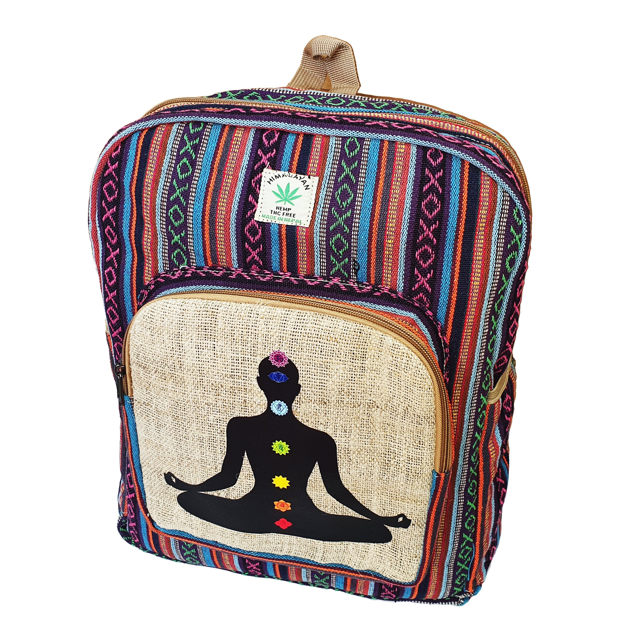 Himalayan HEMP Laptop Backpack 13/15 Laptop Compartment - Etsy
