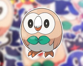 Rowlet Sticker - Etsy